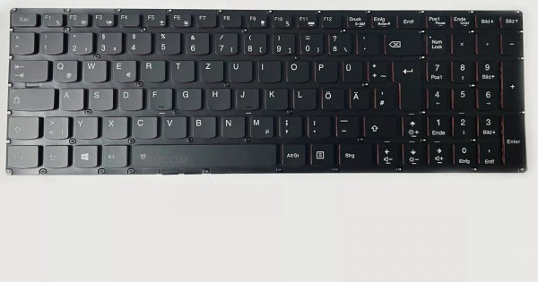 Tastatura Laptop, Lenovo, IdeaPad 700-15ISK Type 80RU, cu iluminare ...