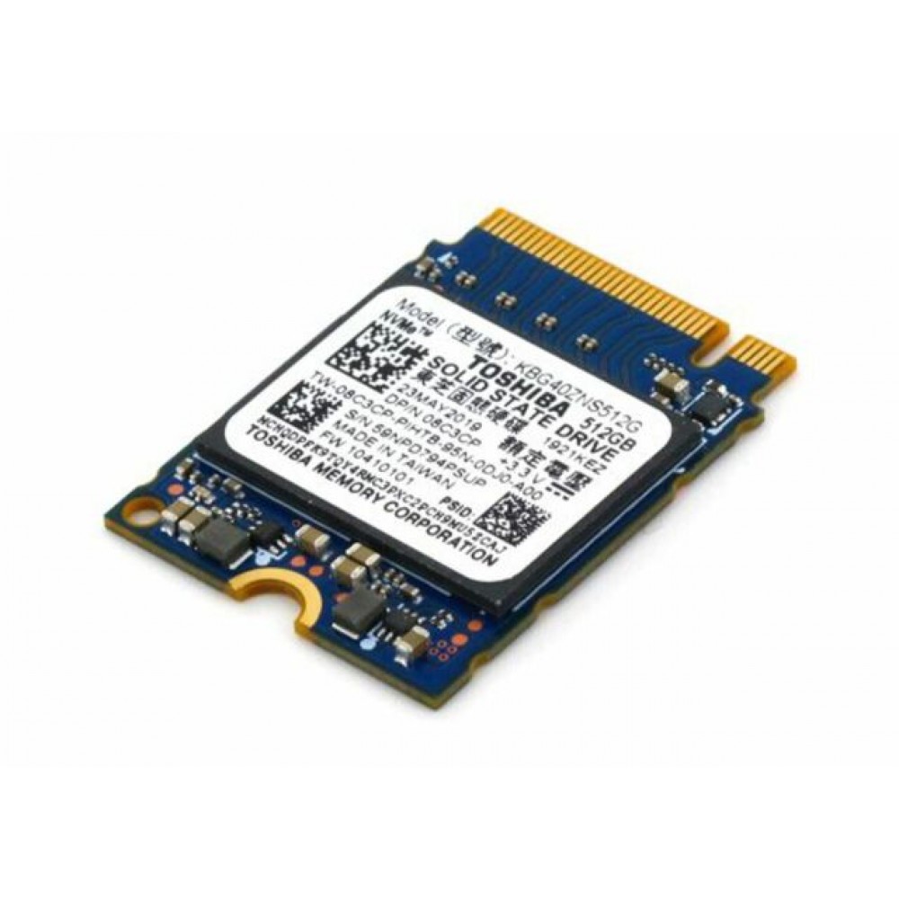 SSD Laptop Toshiba Kioxia, KBG40ZNS512G, 512GB, PCIe Gen3 x4, M.2 ...