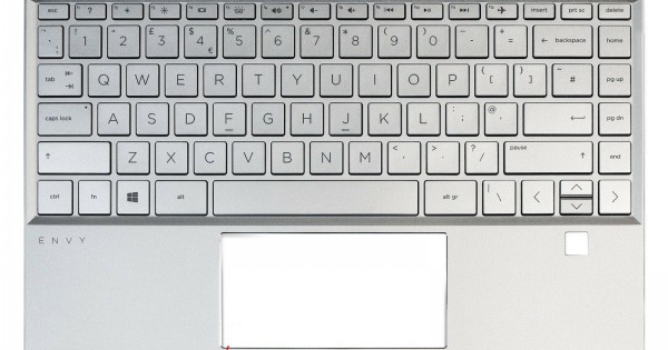 Carcasa superioara cu tastatura palmrest Laptop, HP, Envy 13-AQ, 13T-AQ, TPN-W144, L53415-001 ...